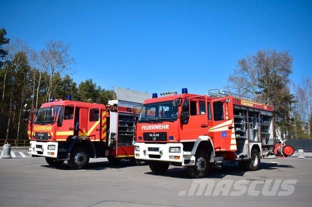 MAN 4x4 Firetruck Feuerwehr DOKA Expedition Camper, 2005, Polen ...