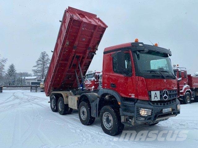 Mercedes-Benz AROCS 4146 8X4 KIPPER MEILLER BORDMATIK, 2017, Poland ...
