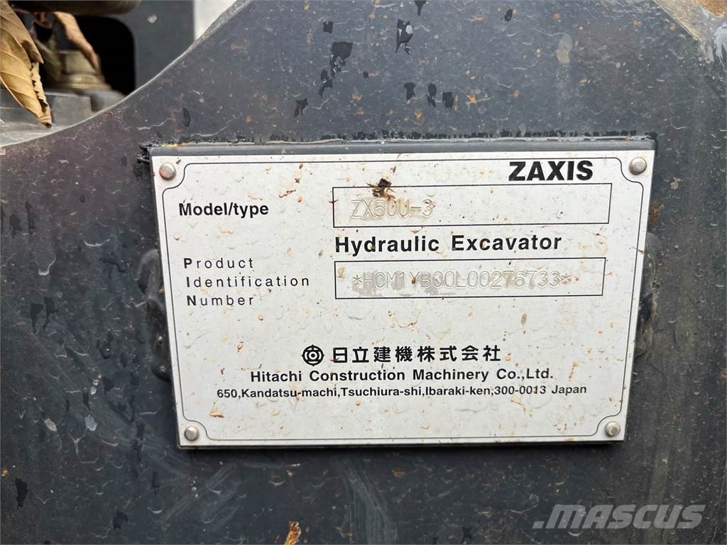 Hitachi ZX50U, 2012, Aurora Oregon United States, United States - Used ...