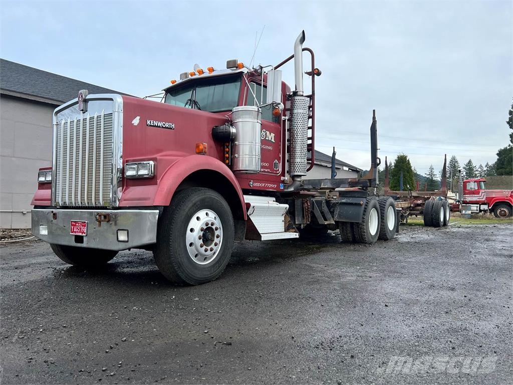 Kenworth W900L, 1989, Albany, Oregon, United States - Begagnade timmerbilar