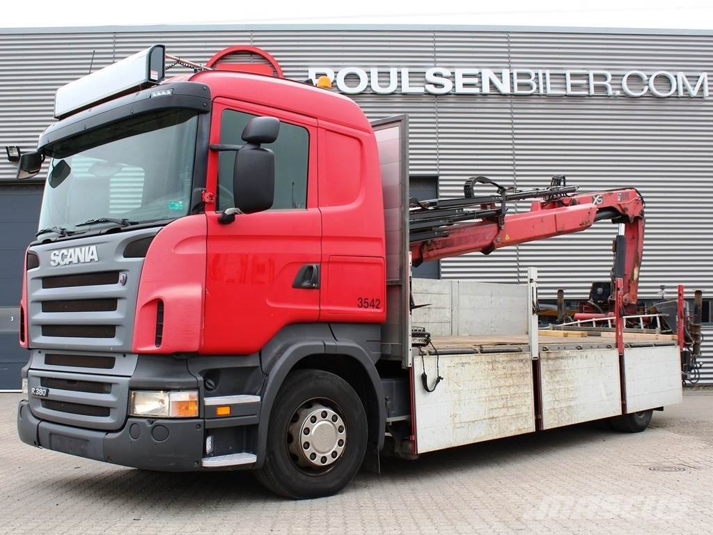 Scania R380 Hiab hi-duo 166, Denmark, 2009- crane trucks for sale ...