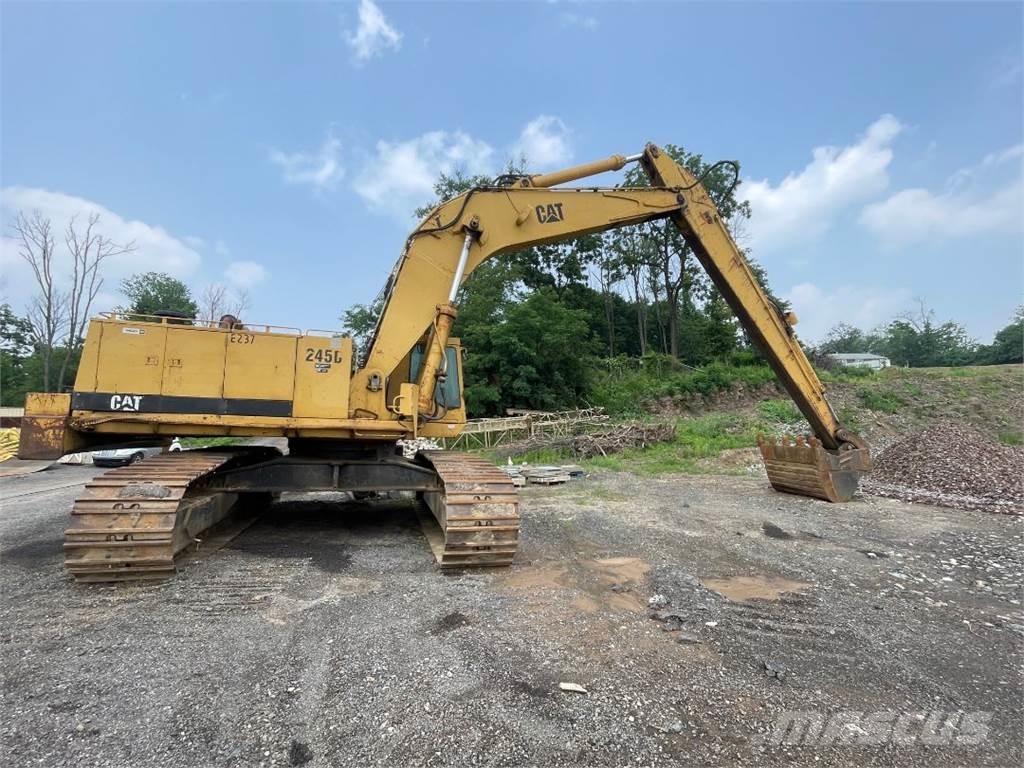 CAT 245D, 1992, Pennsylvania, United States - Used crawler excavators ...
