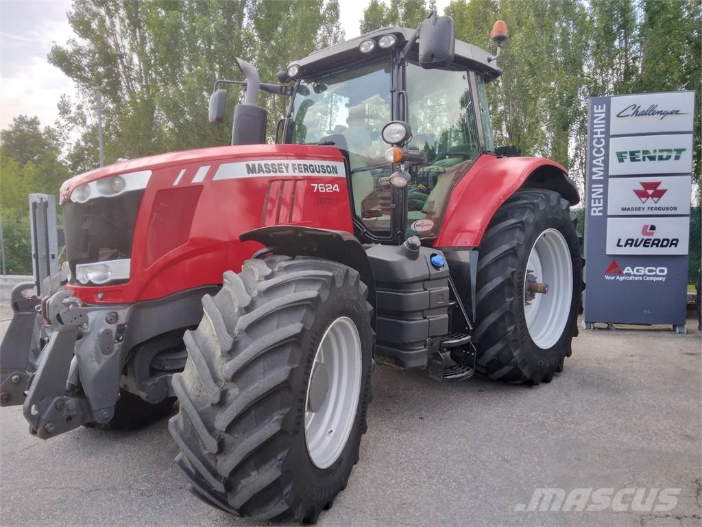 Massey Ferguson 7624, 2015, Italië - Tweedehands tractoren - Mascus ...