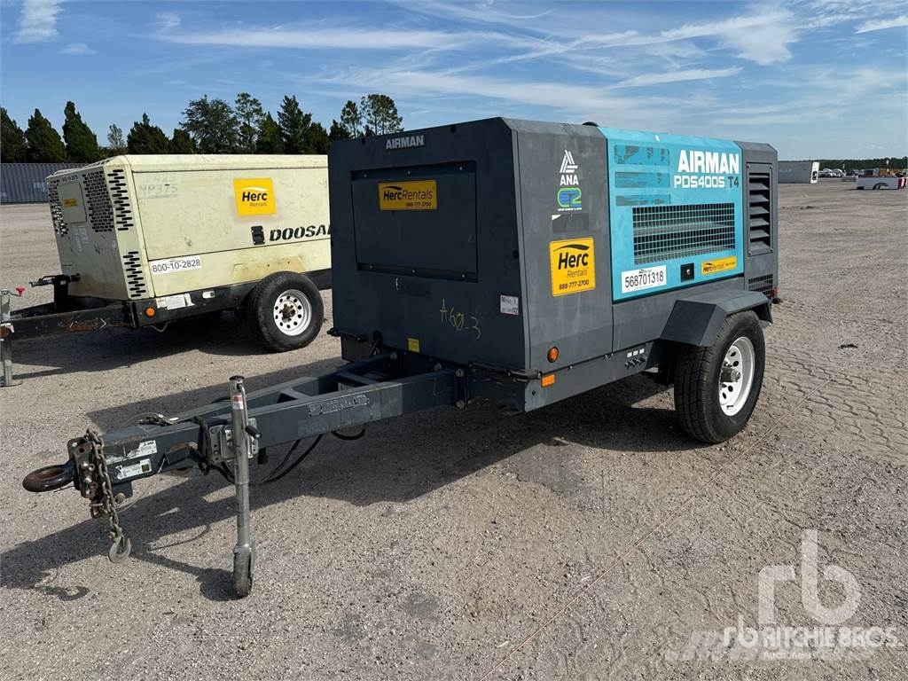 Purchase used Airman MMD PDS400S-6E1 compressors via auction - Mascus ...