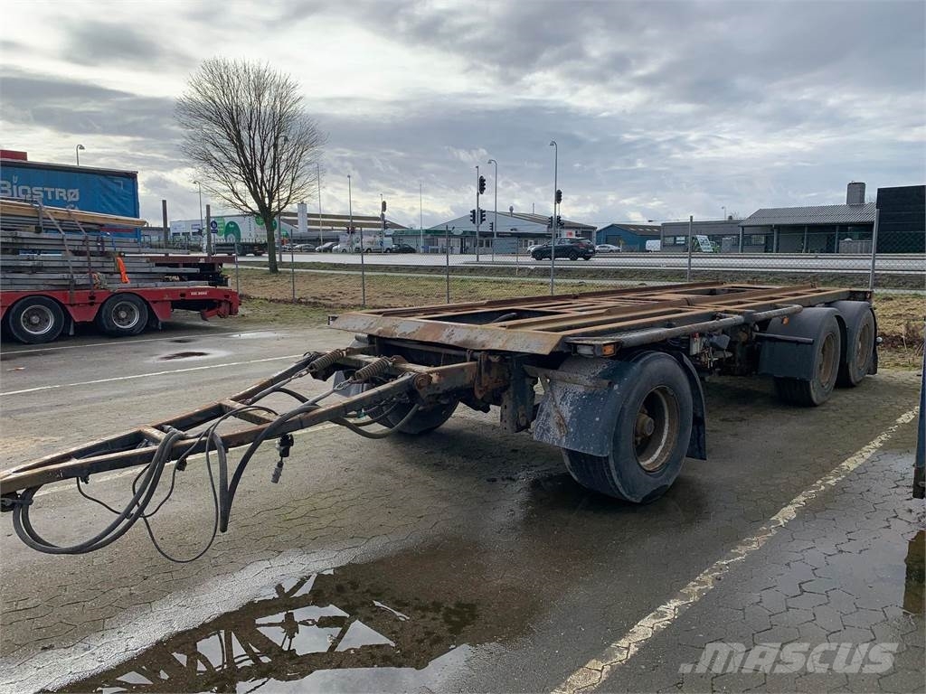 Nopa CONTAINER TRAILER, 2004, Danmark - Brugte anhænger med ...