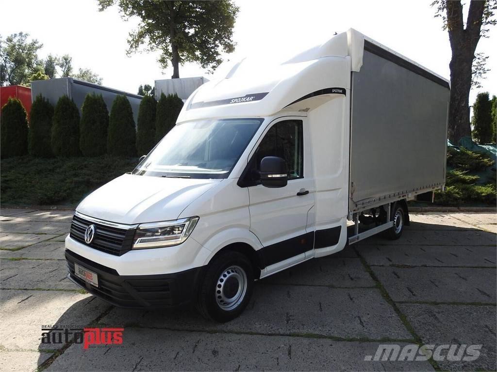 Volkswagen CRAFTER PLANDEKA 10 PALET WEBASTO TEMPOMAT KLIMATY, 2019 ...