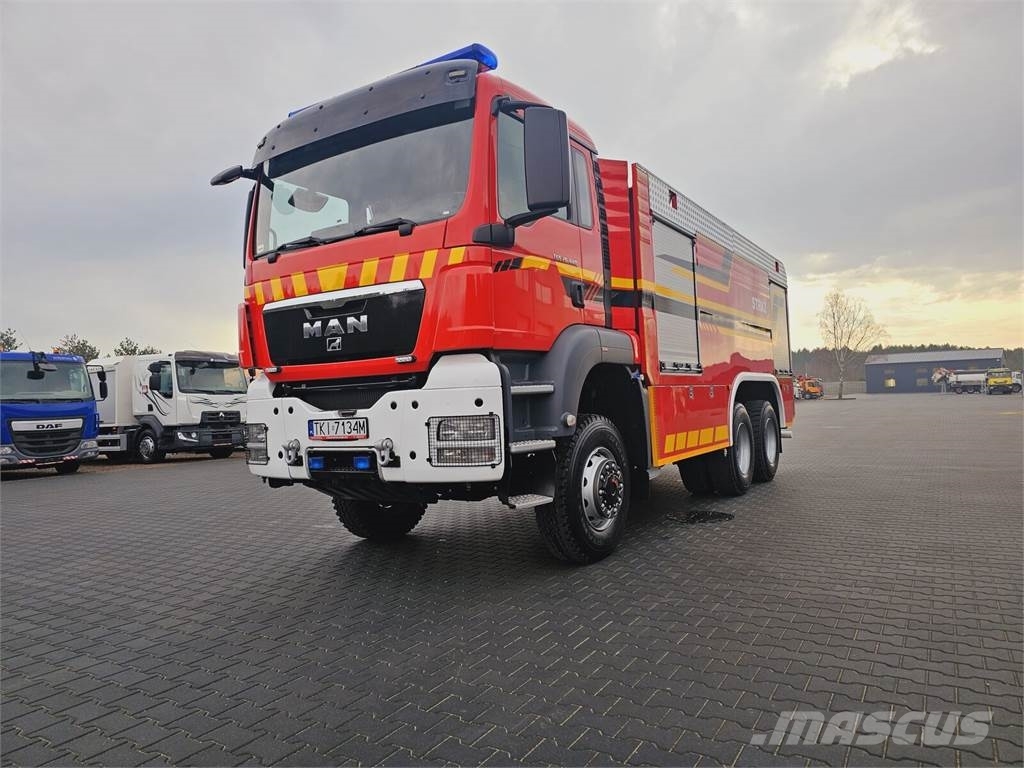 Man TGS 26.440 6x6 9500 l water + 950 foam Stolarczyk , 2009, Niwy ...