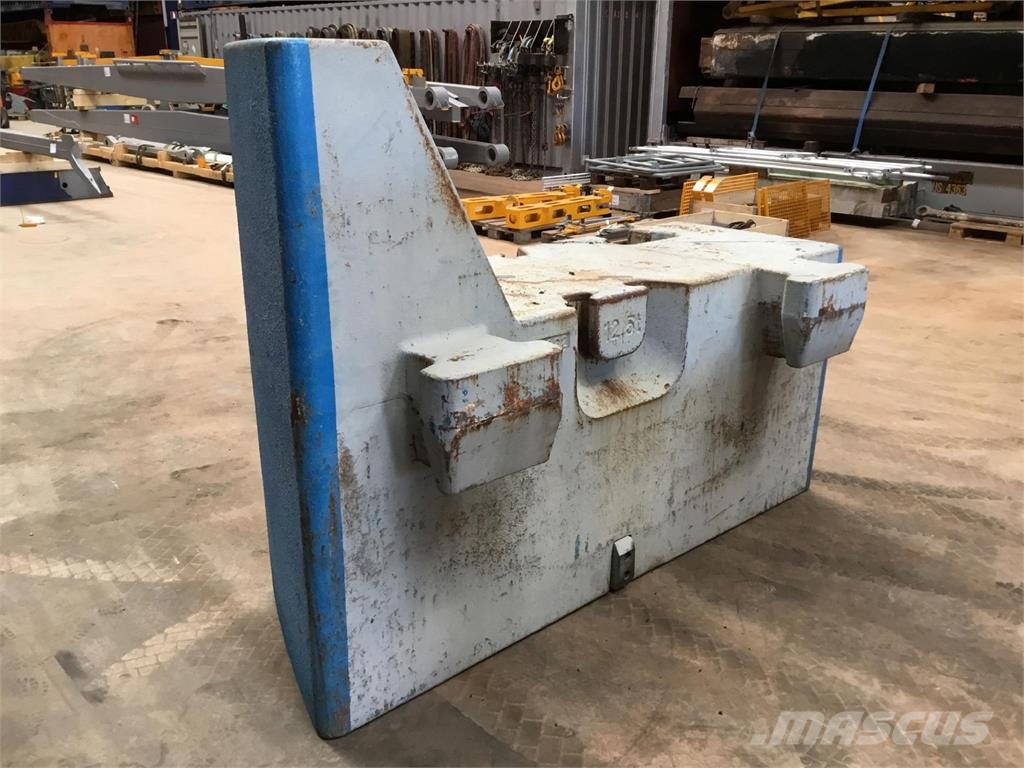 Liebherr LTM 1250-6.1 counterweight 12,5 ton, Sassenheim, Niederlande ...